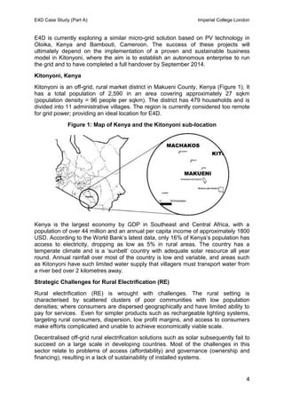 Case Study: E4D (Part A) | PDF