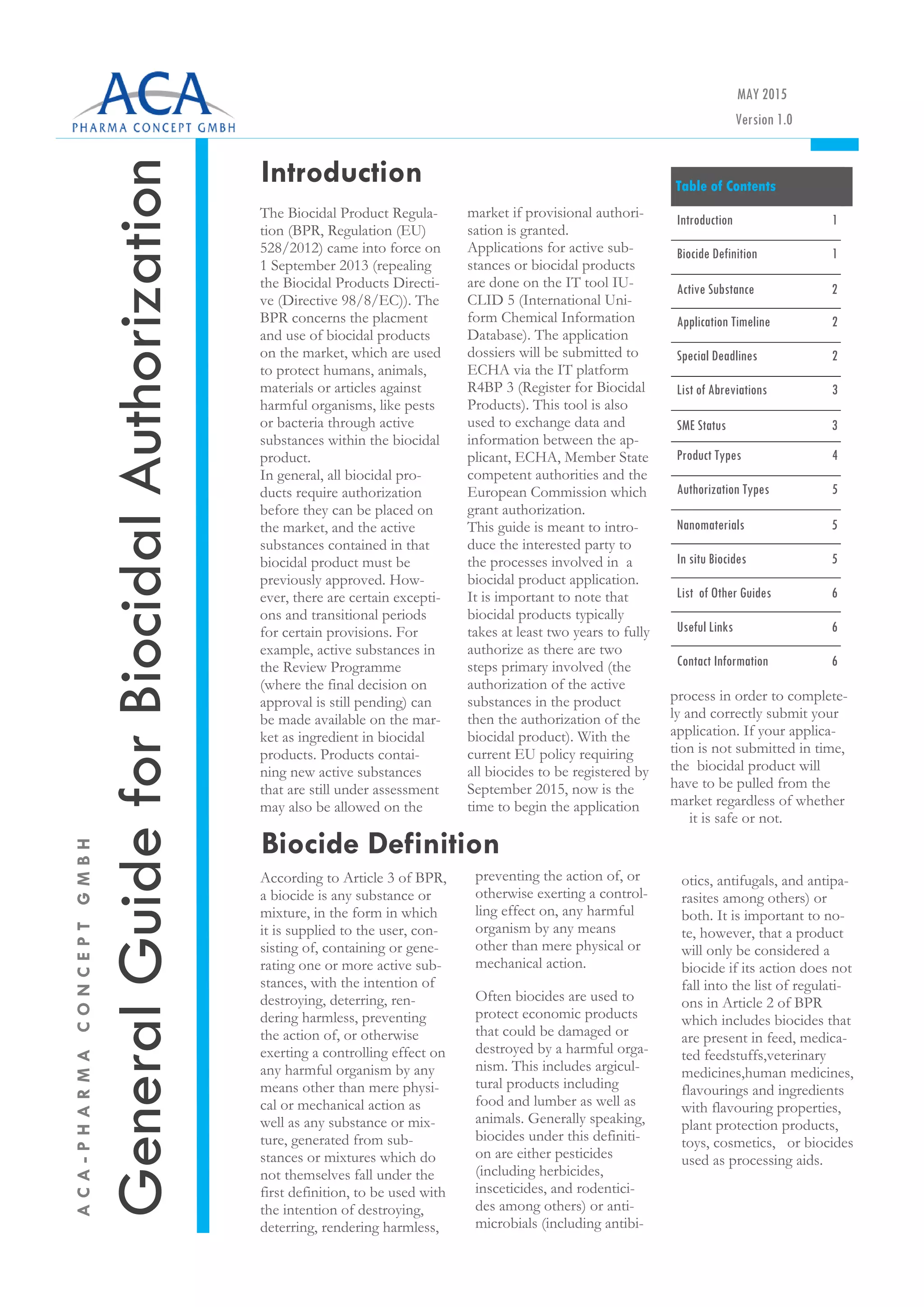 General Biocides Booklet | PDF