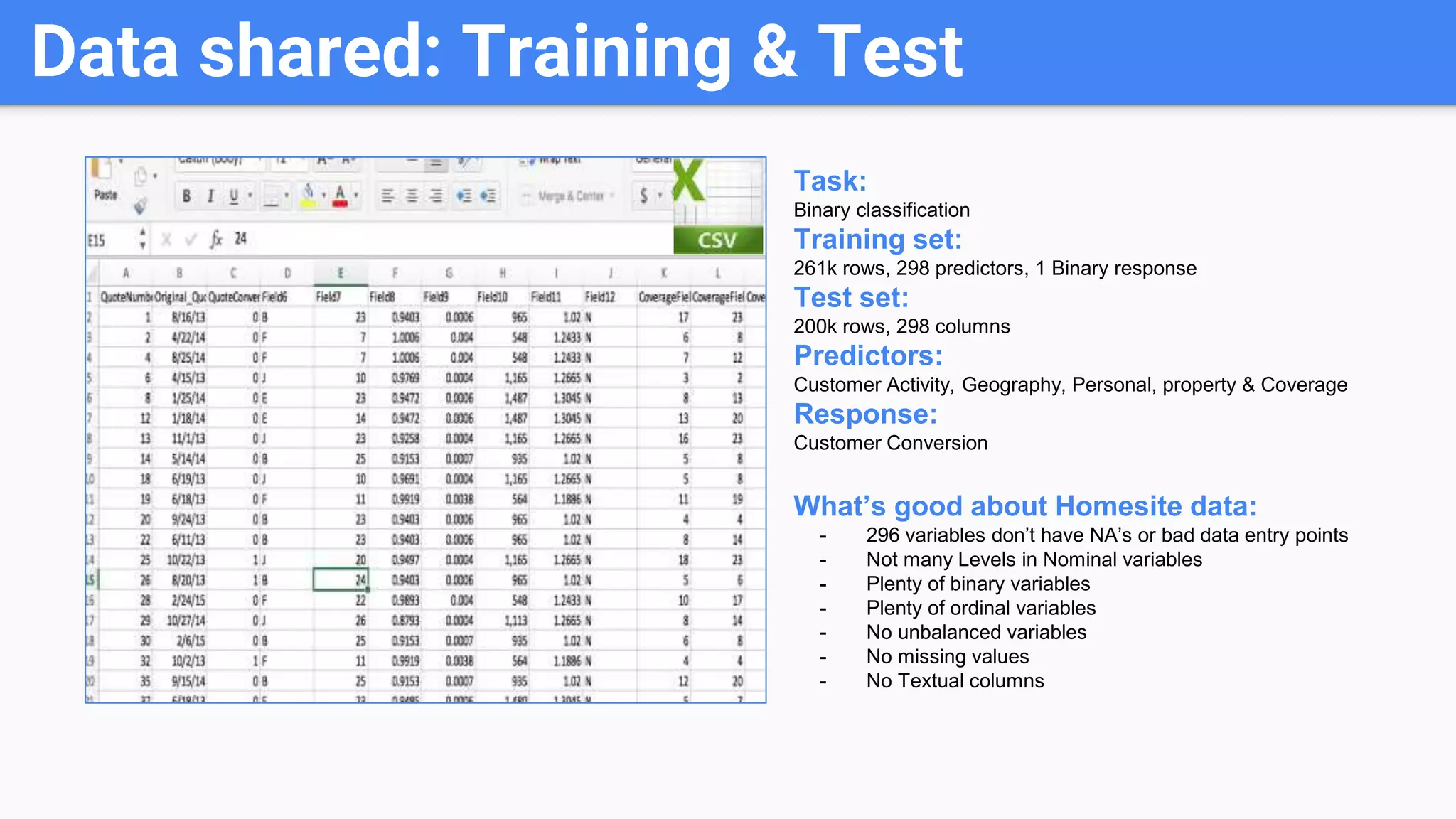 Machine Learning Project | PPTX
