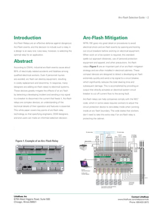 RCBU-2-Arc-Flash-Protection_Key_Considerations_for_Selection | PDF ...