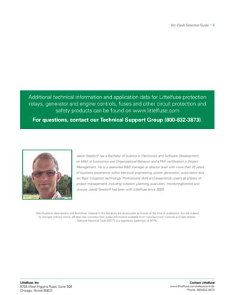 RCBU-2-Arc-Flash-Protection_Key_Considerations_for_Selection | PDF