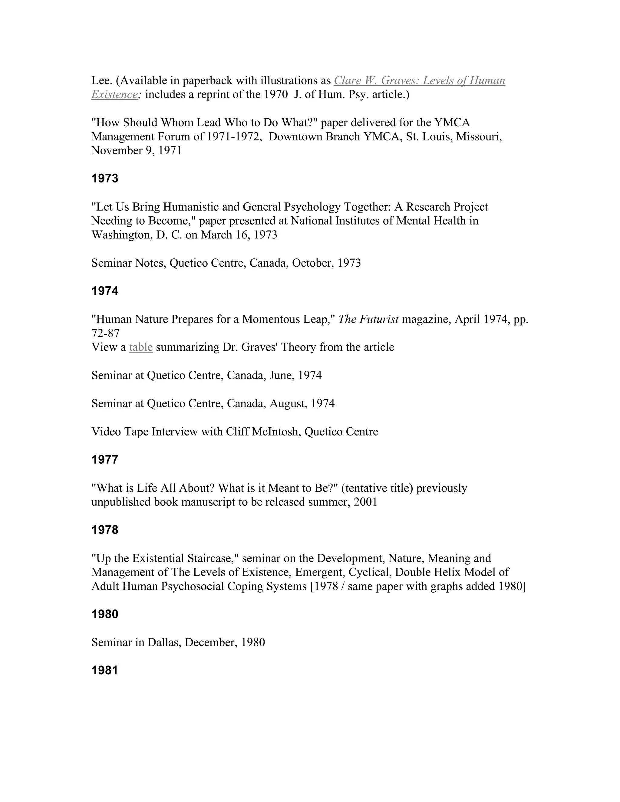 E4 graves partial bibliography and references | PDF