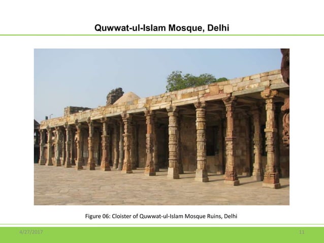 Lecture 02: Islamic Architecture in India_Slave Dynasty | PPTX