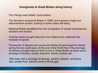 Migration to UK | ODP