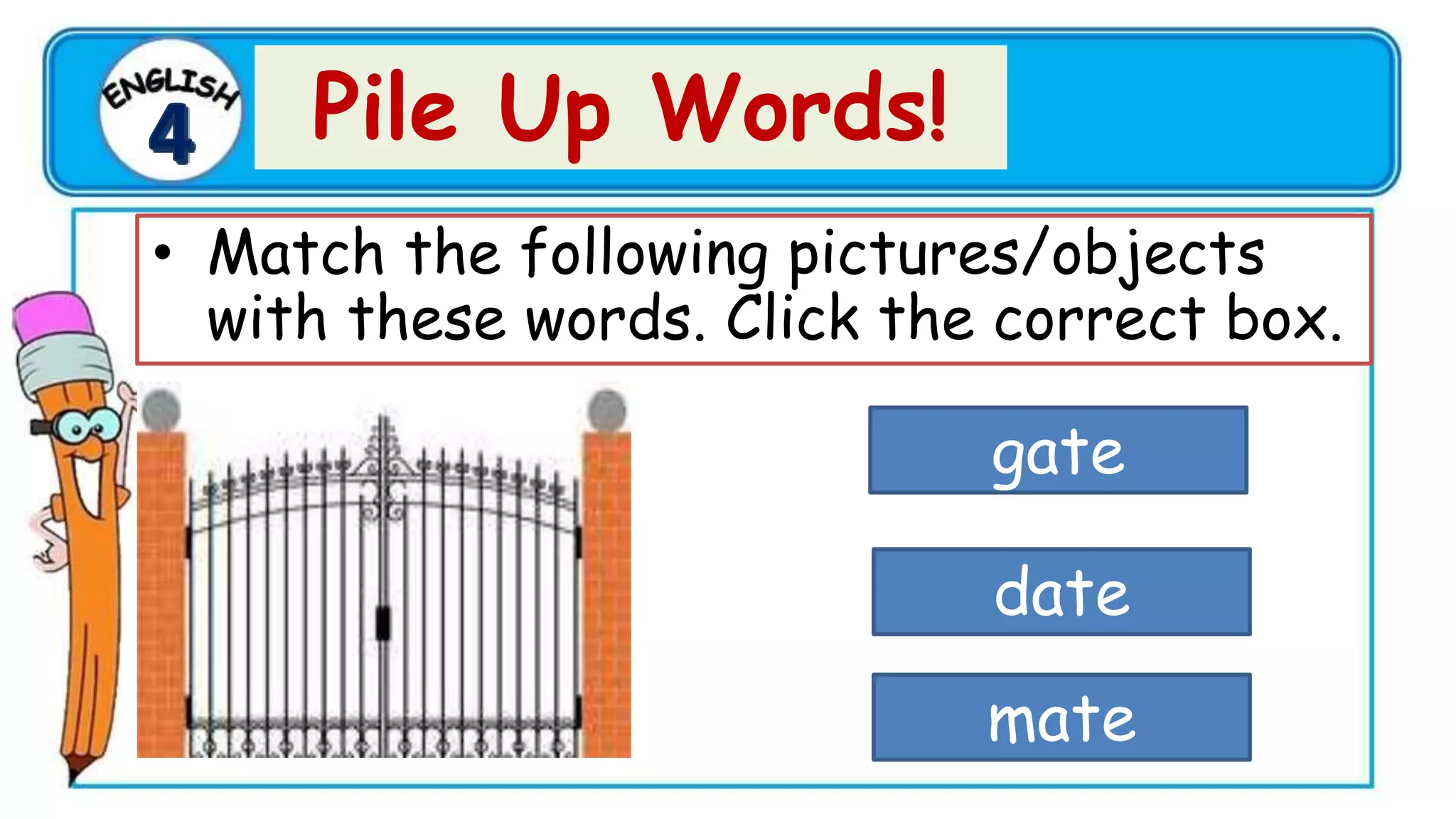 English Grade 4 1st Quarter Week 1 Day 1-5 | PPTX