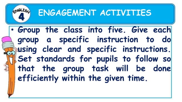 English Grade 4 1st Quarter Week 1 Day 1-5 | PPTX