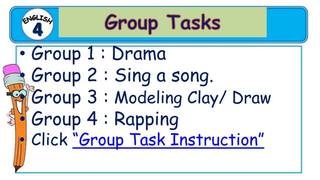English Grade 4 1st Quarter Week 1 Day 1-5 | PPTX