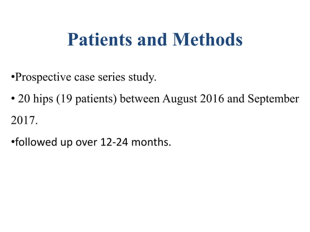 Short term outcomes of Intertrochanteric Imhauser Osteotomy combined ...