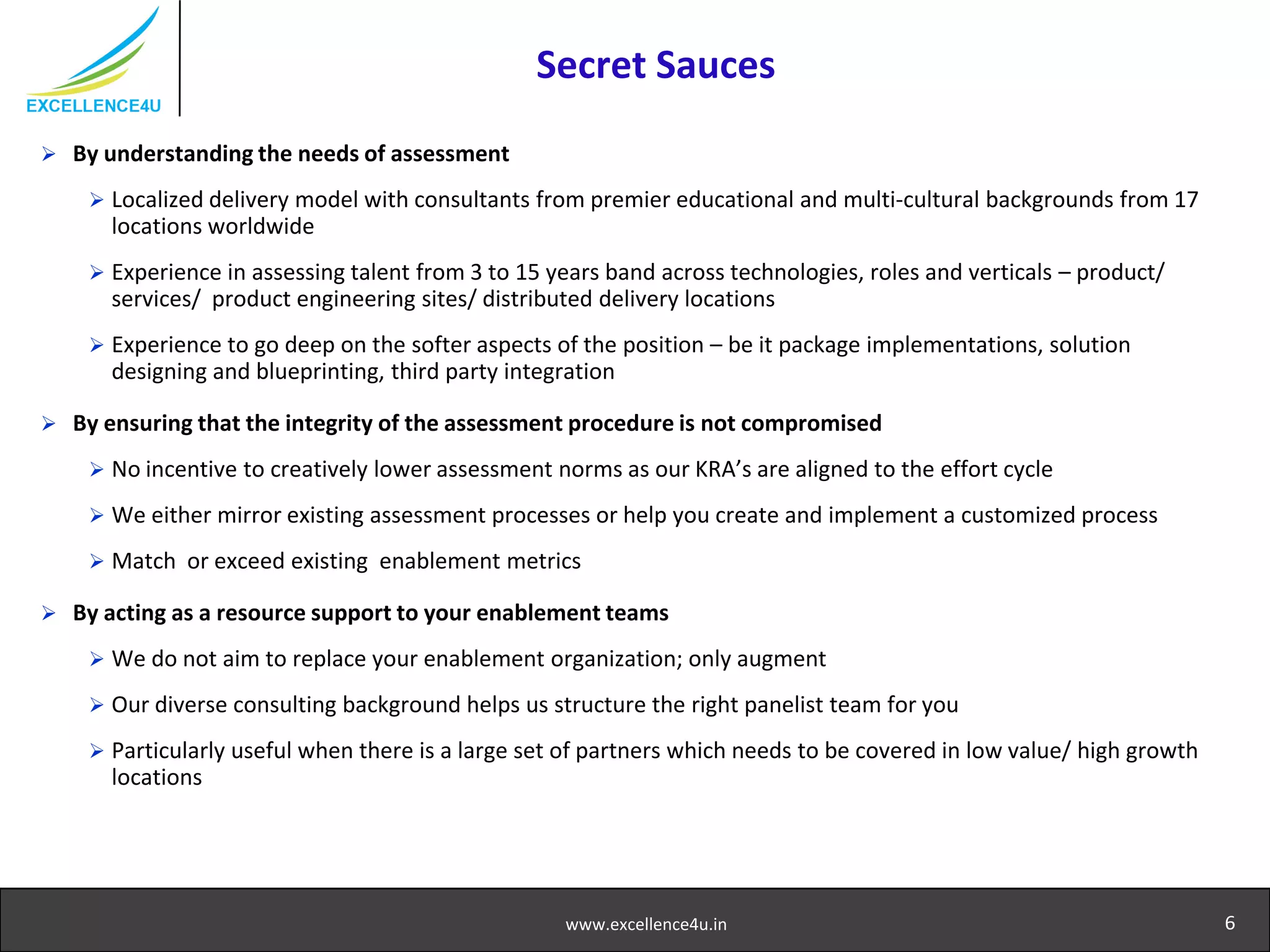 E4U Partner Assessment | PPT