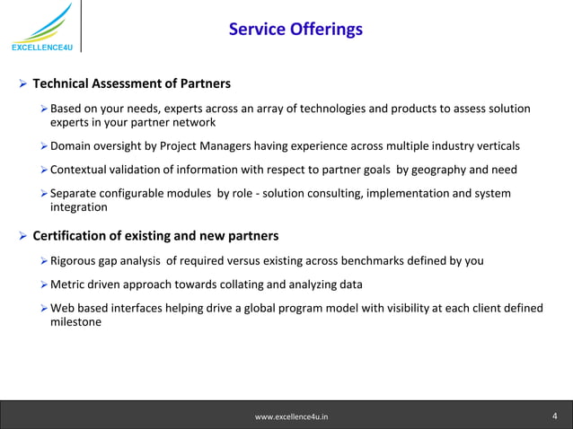E4U Partner Assessment | PPT