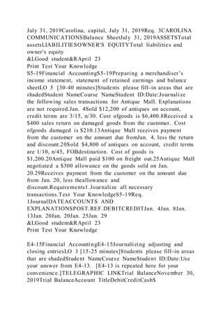 E5-15 Financial AccountingE5-15Journalizing purchase transactions | PDF