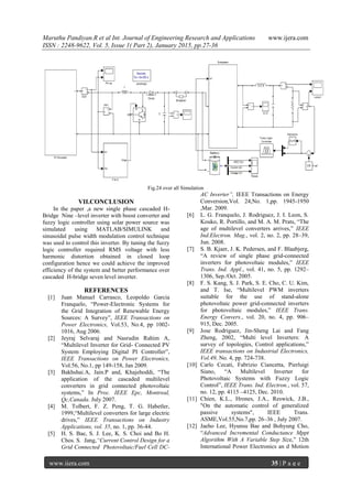 Nine Level Inverter with Boost Converter from Renewable Energy Source | PDF