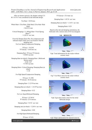 EShape Optimization Of A Suspension Bellcrank Using 3d Finite Element Methods | PDF