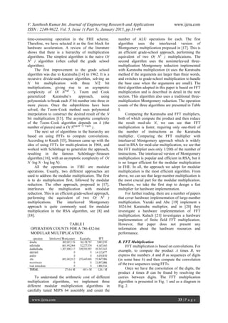 Fully Homomorphic Encryption Using Low Power Multiplier | PDF | Computer Software and ...