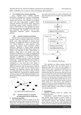 Study of Density Based Clustering Techniques on Data Streams | PDF