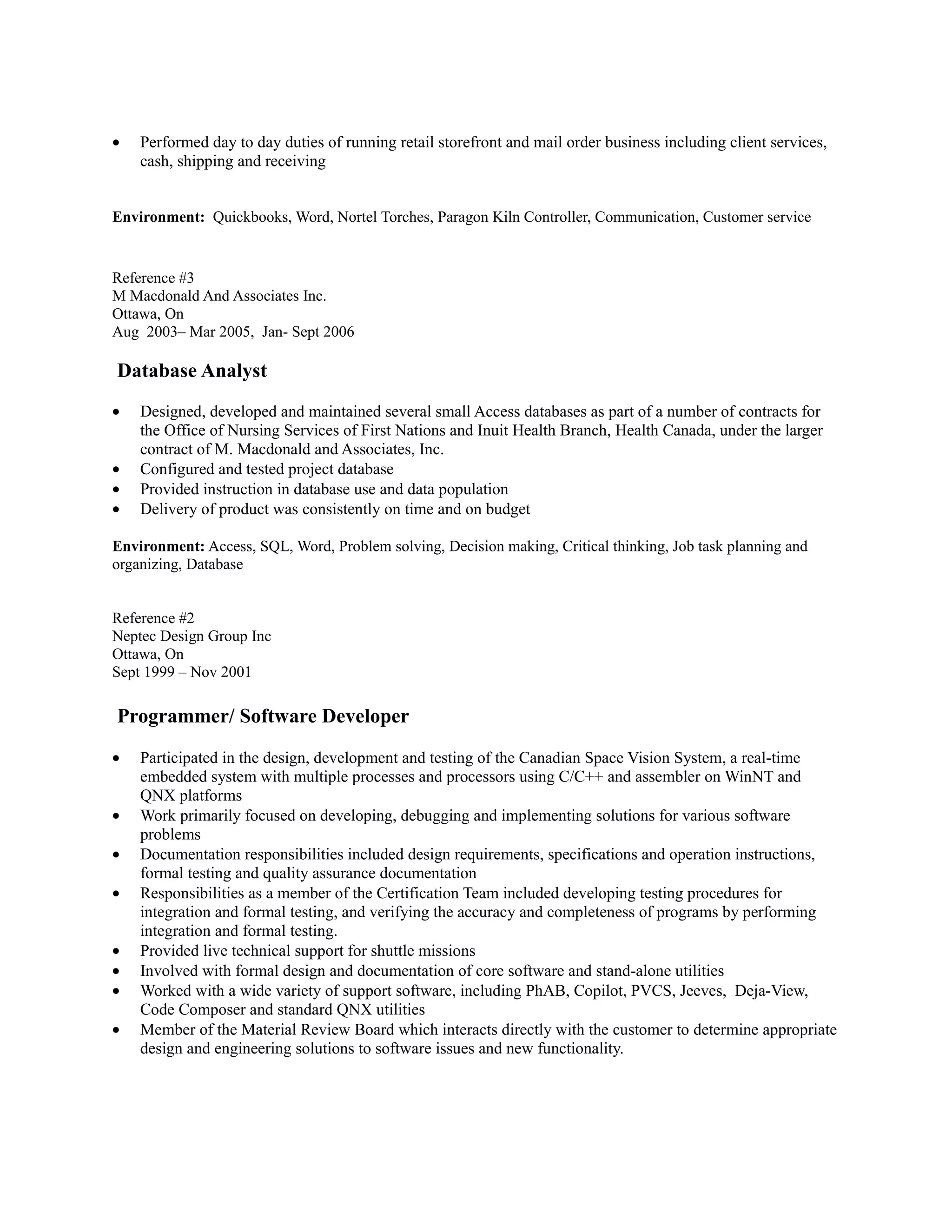 JenDResume2014eformat | PDF