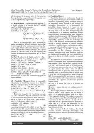 Possibility Theory versus Probability Theory in Fuzzy Measure Theory | PDF | Physics | Science