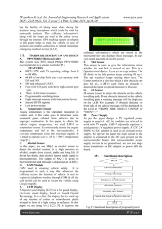 Proof collection from car black box using smart phone for accident detection | PDF