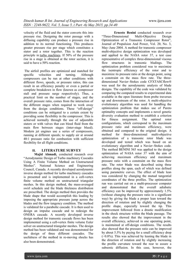 Knowledge Based Design of Axial Flow Compressor | PDF