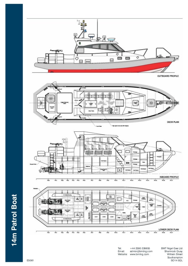 Patrol Boat Lines Plan