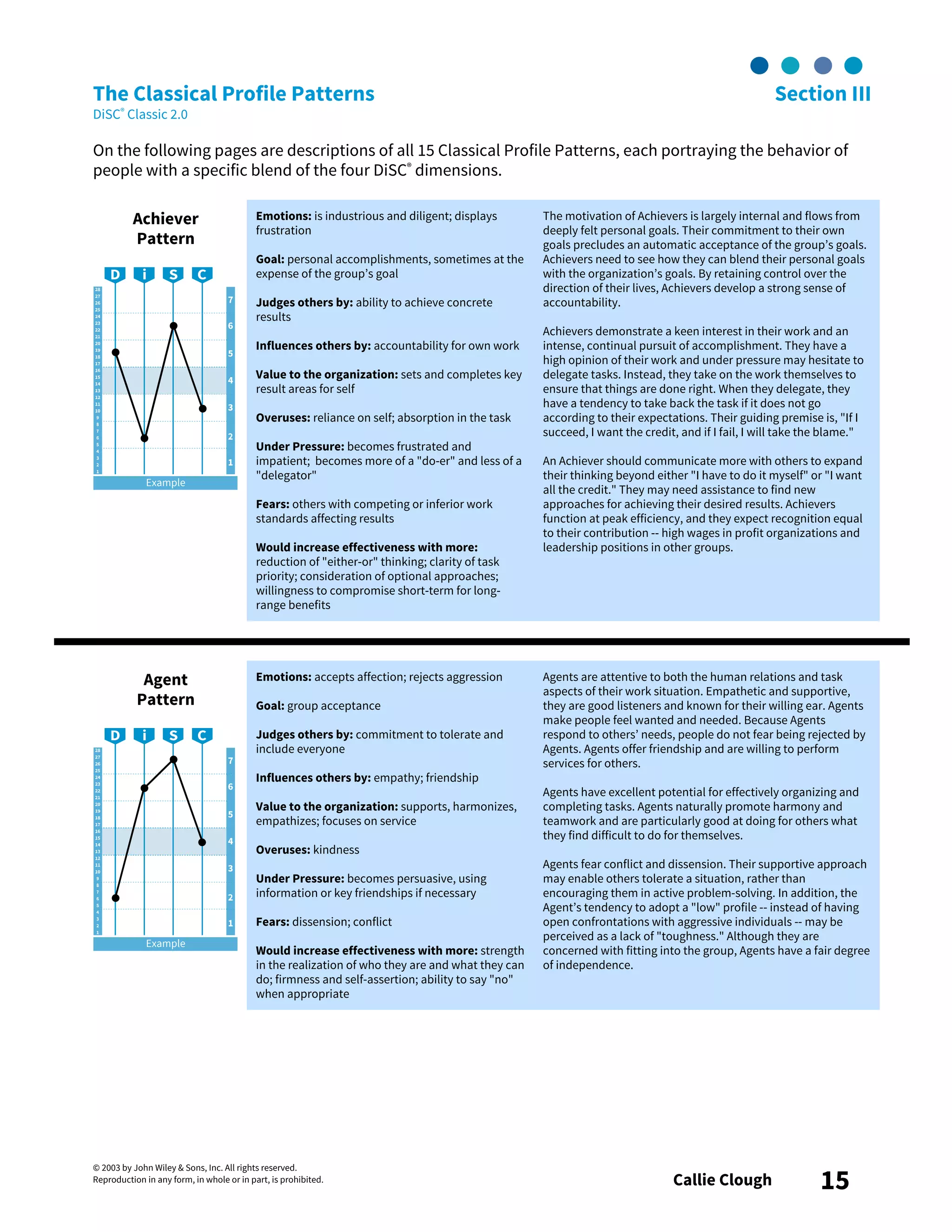 DiSC Profile - Callie | PDF