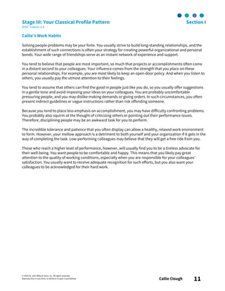 DiSC Profile - Callie | PDF