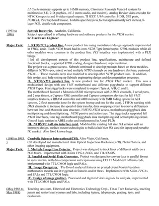 Resume_A0 | DOC | Computing | Technology & Computing