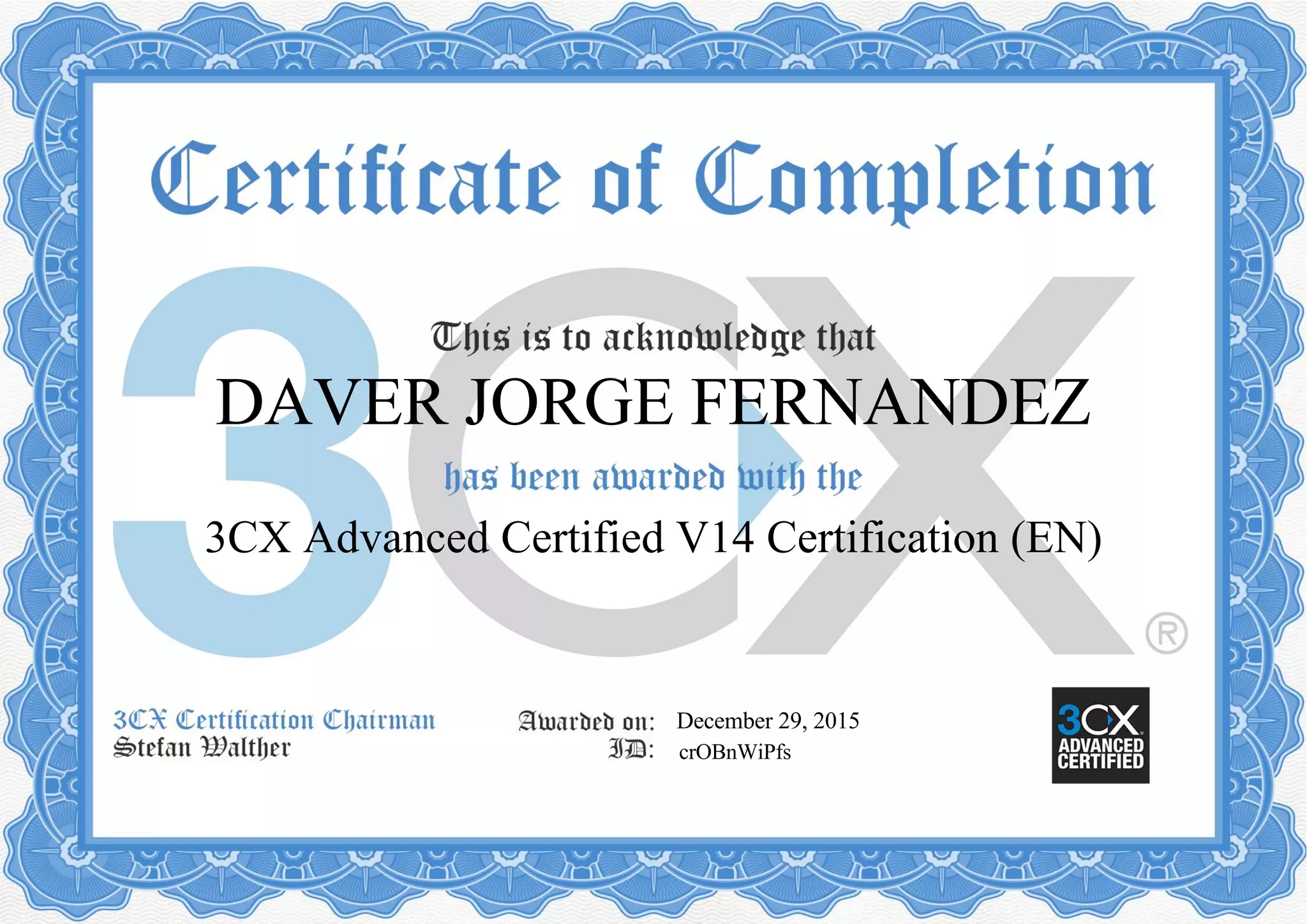3CX Advanced Certified | PDF