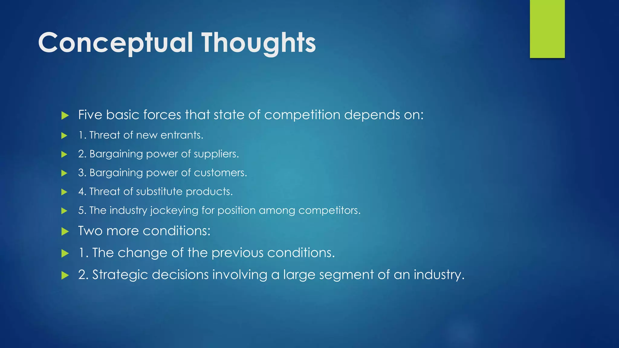 How Competitive Forces Shape Strategy, Michael E | PPT