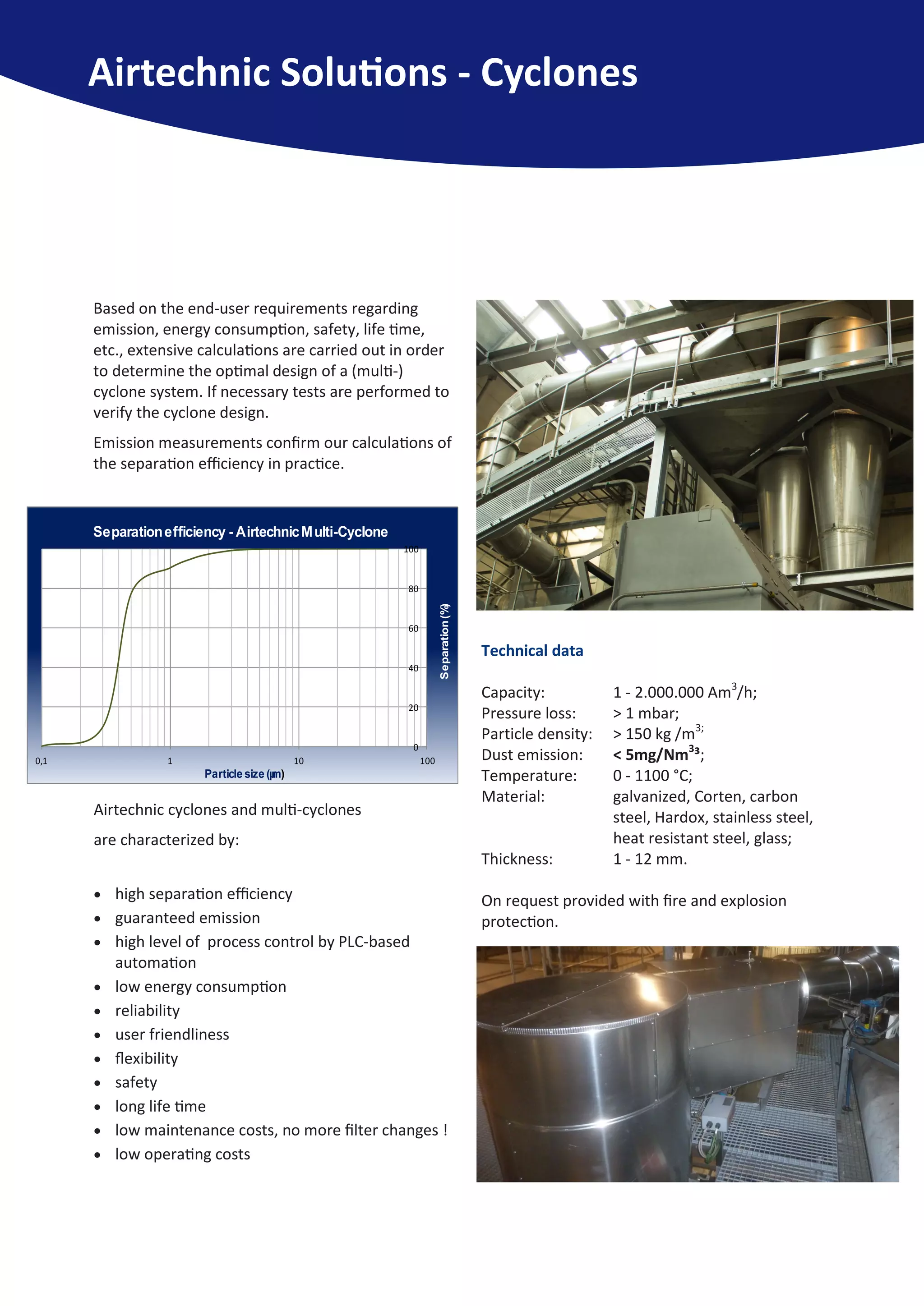Airtechnic Solutions cyclones | PDF