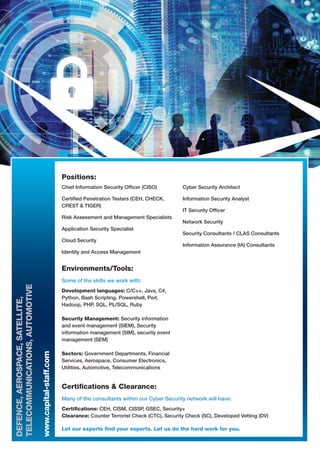 Capital International Cyber Security | PDF