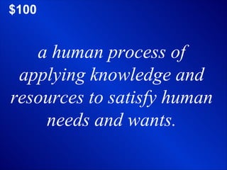 Technology Education Jeopardy! | PPT