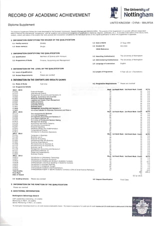 degree & transcript | PDF