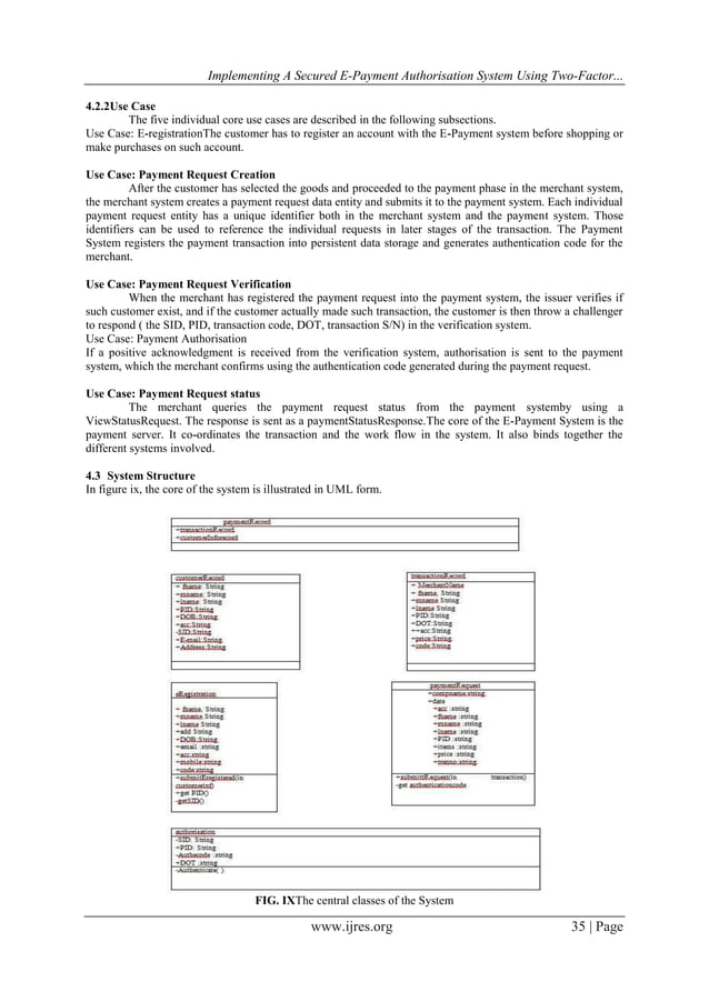 Implementing a Secured E-Payment Authorisation System Using Two-Factor Authentication (T-FA) | PDF