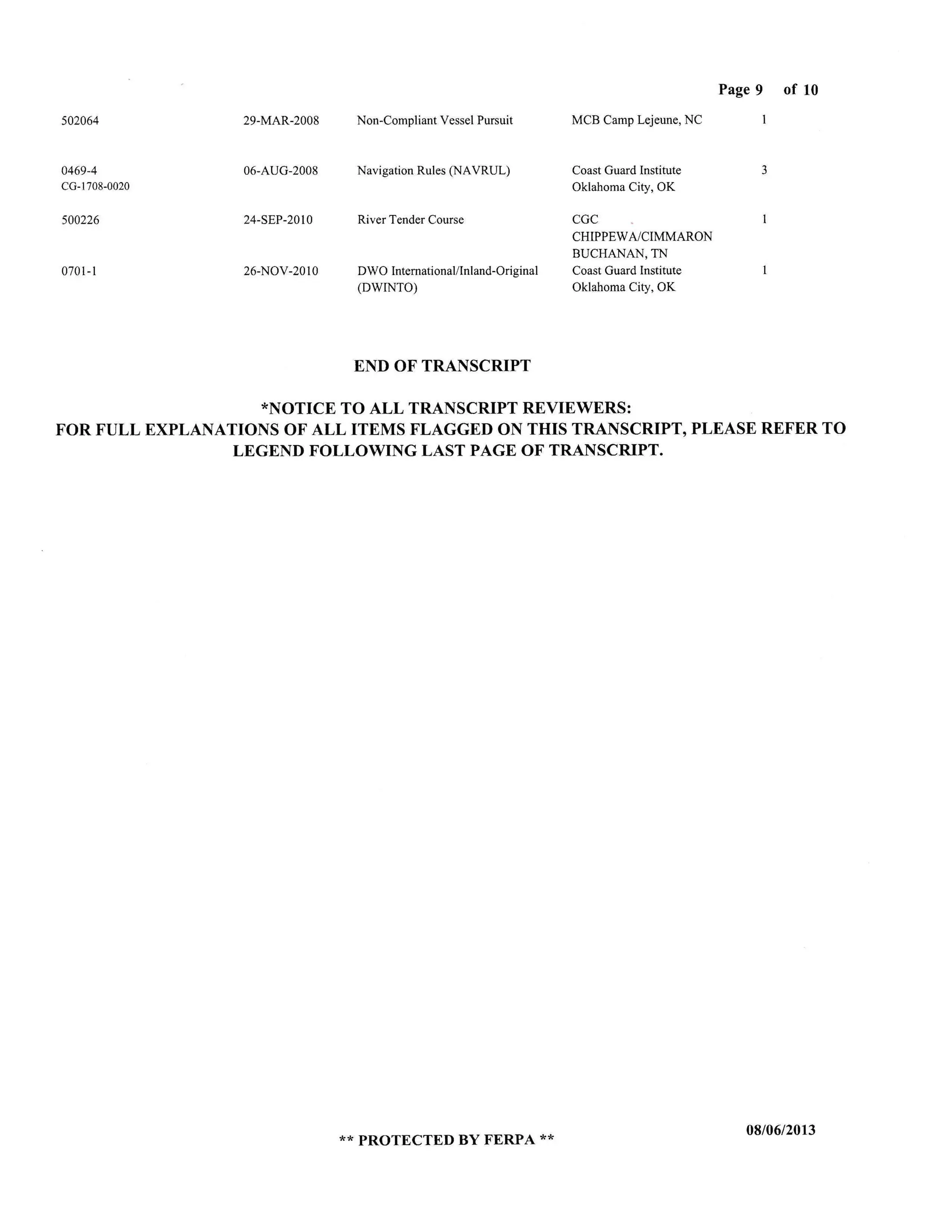 service ace transcript | PDF