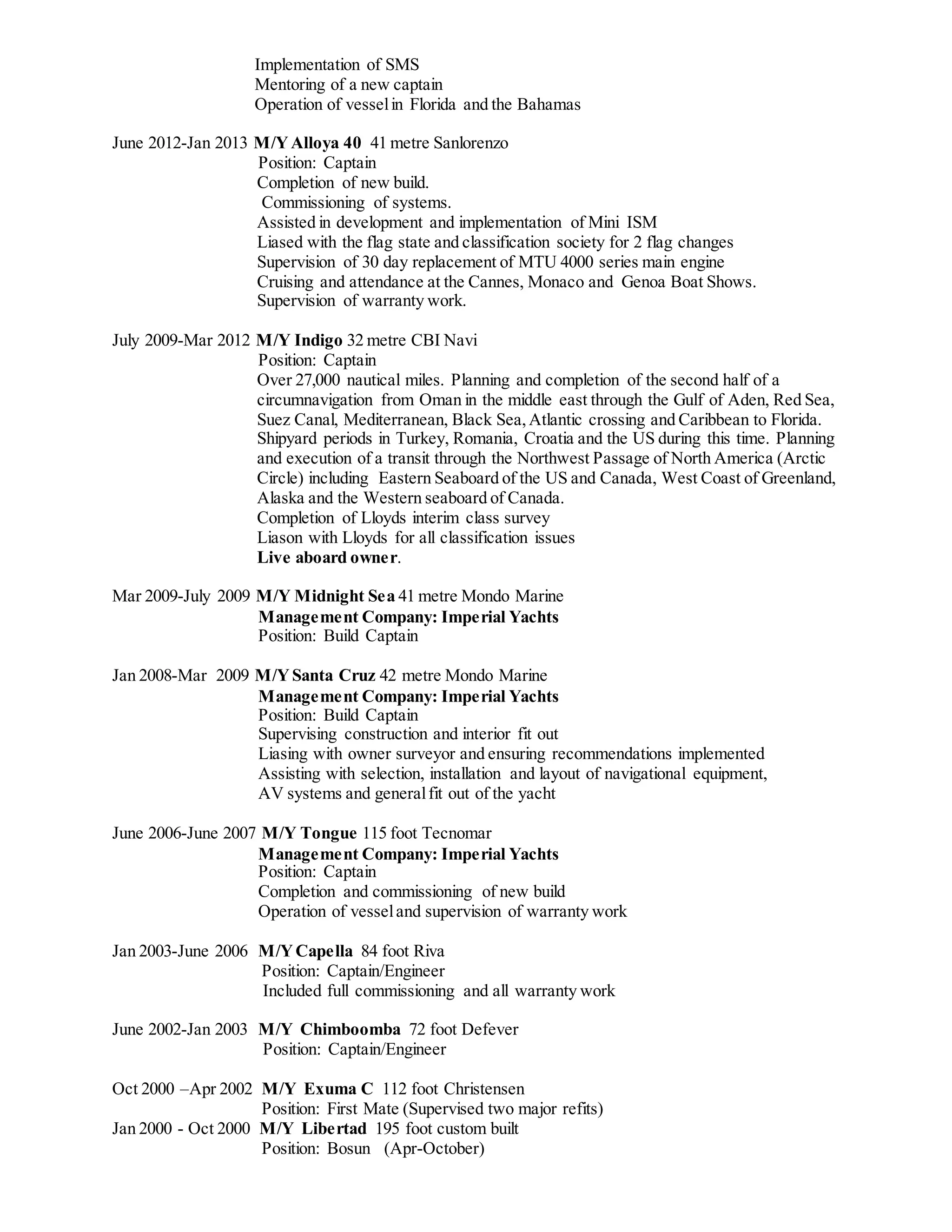 SteveHubbardCVFeb2015 | DOCX