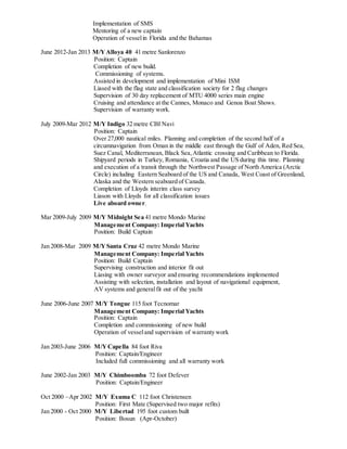 SteveHubbardCVFeb2015 | DOCX