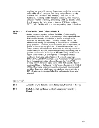 Christine Balladarez BSHS Resume | DOCX