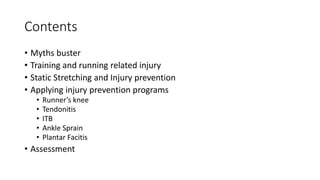 Injury Prevention | PPTX