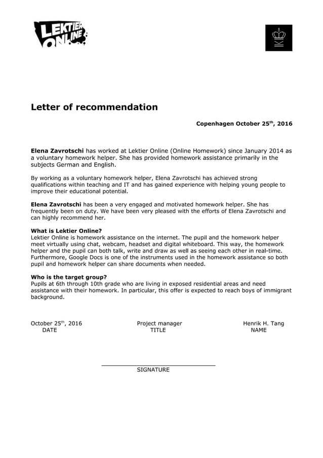 Recommendation lektier online %28eng%29 | PDF