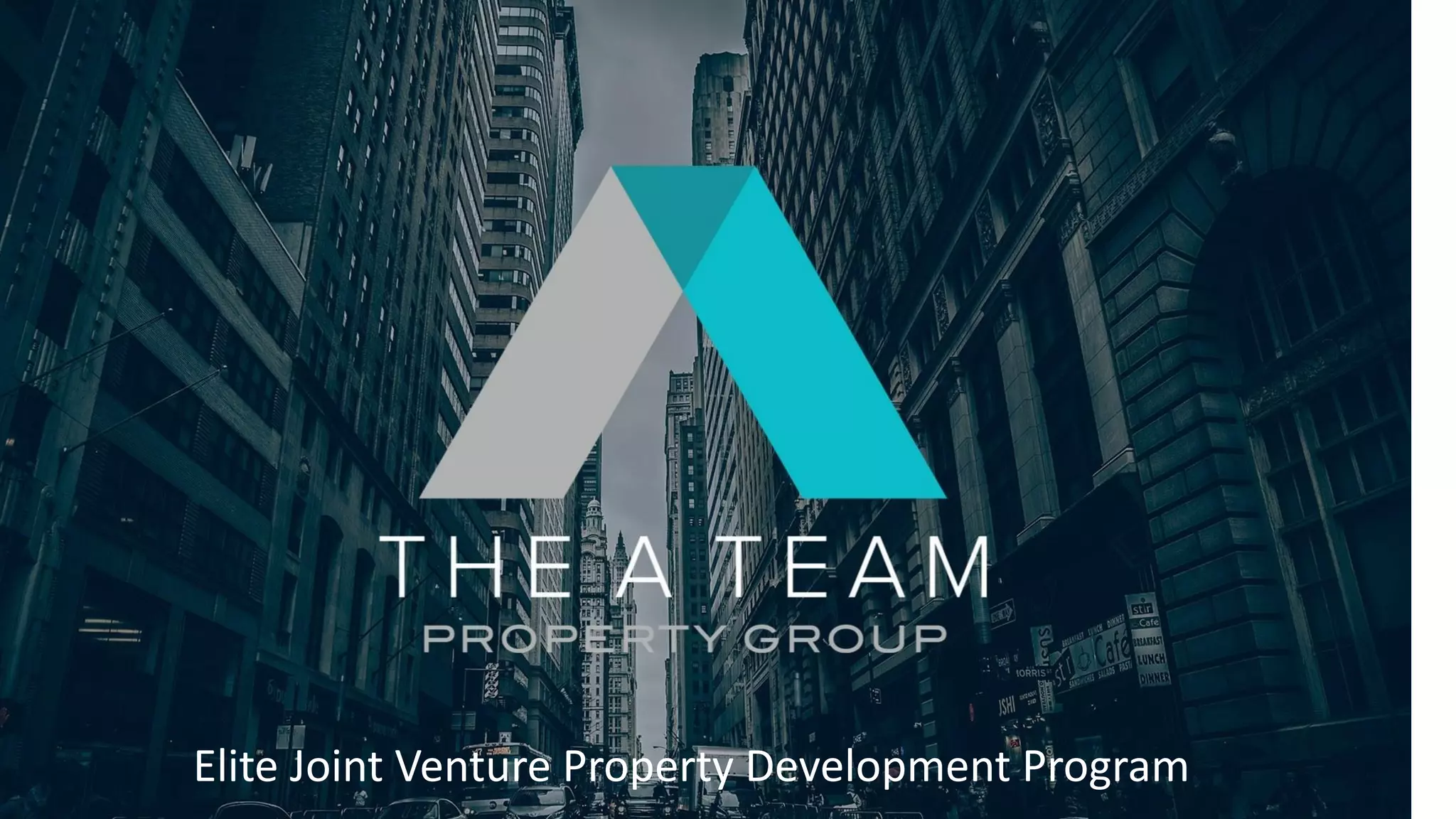 The A Team Property Group - Elite Joint Venture Property Development Program | PDF | Business ...