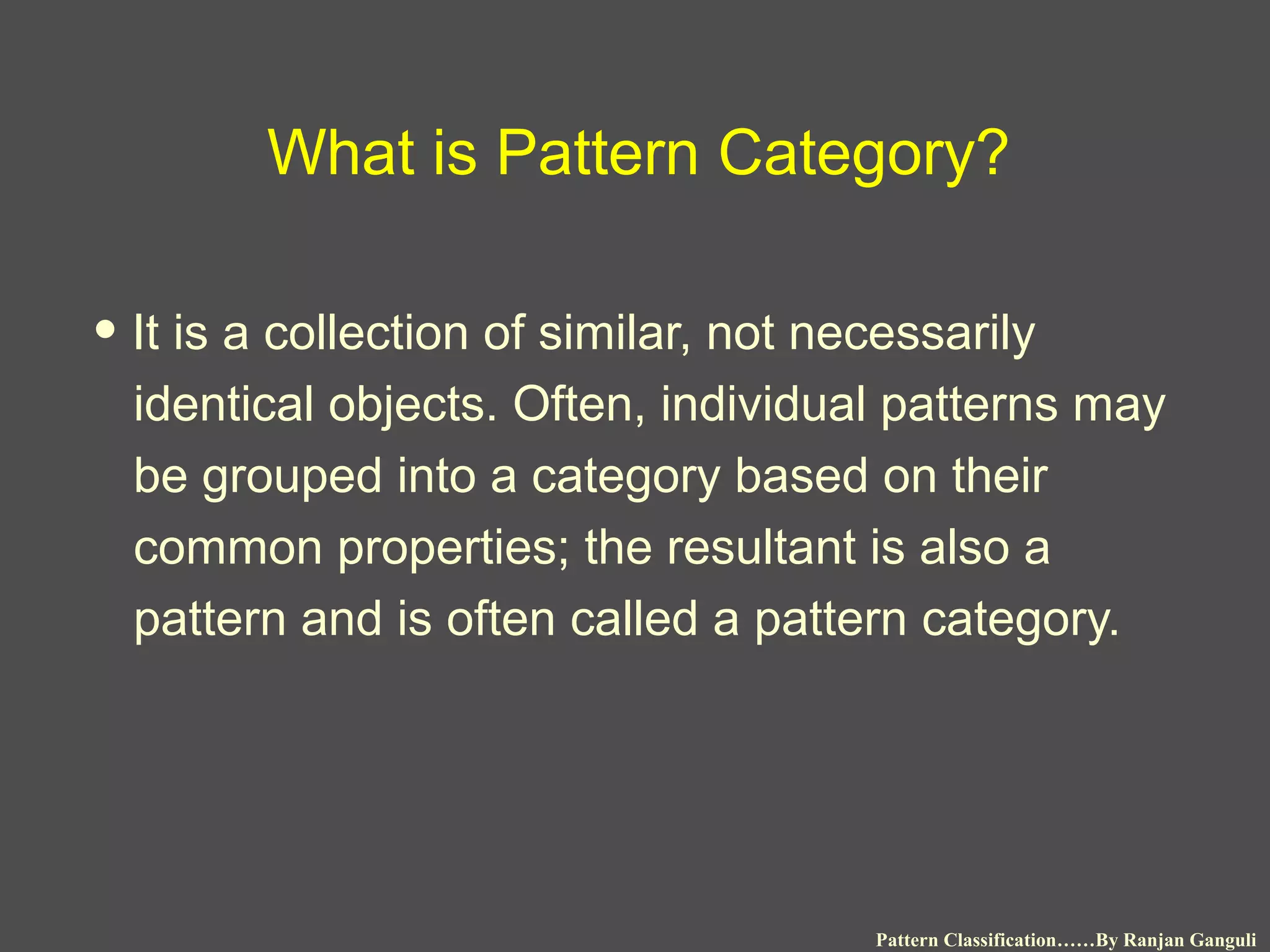 pattern classification | PPT