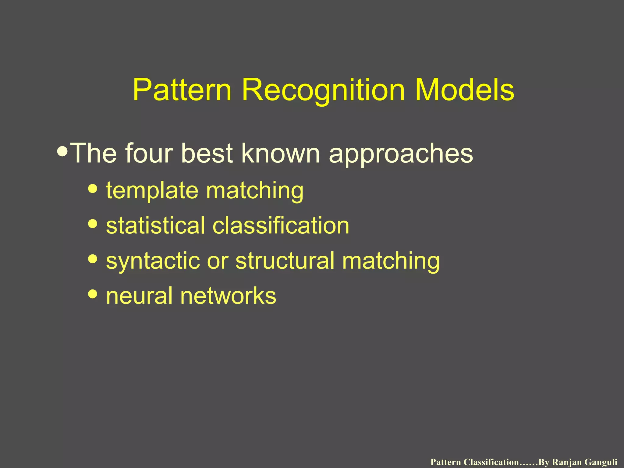 pattern classification | PPT