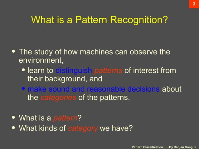 pattern classification | PPT