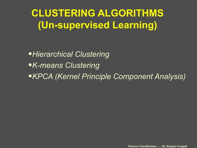 pattern classification | PPT