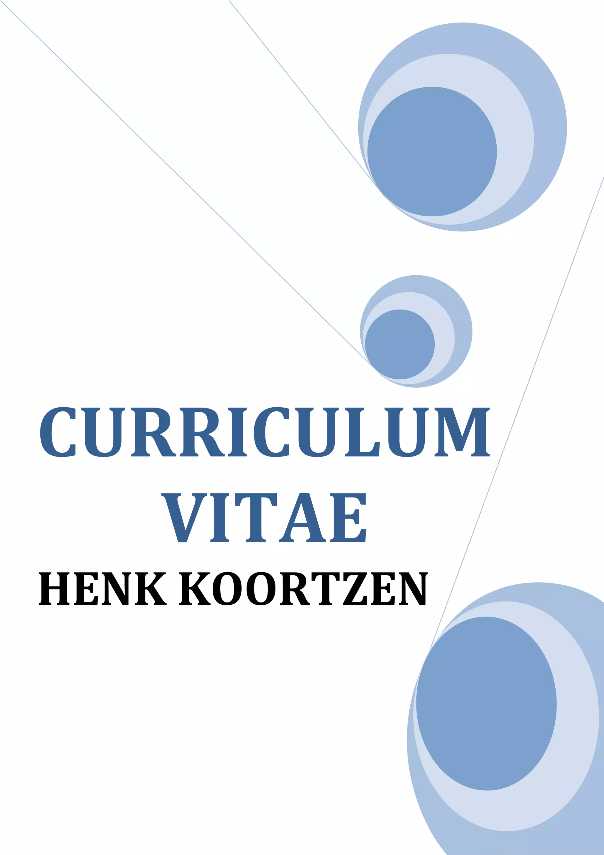 HENK KOORTZEN - CV2_2 | PDF