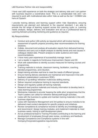 training delivery and learning support template | DOC | Human Resources ...