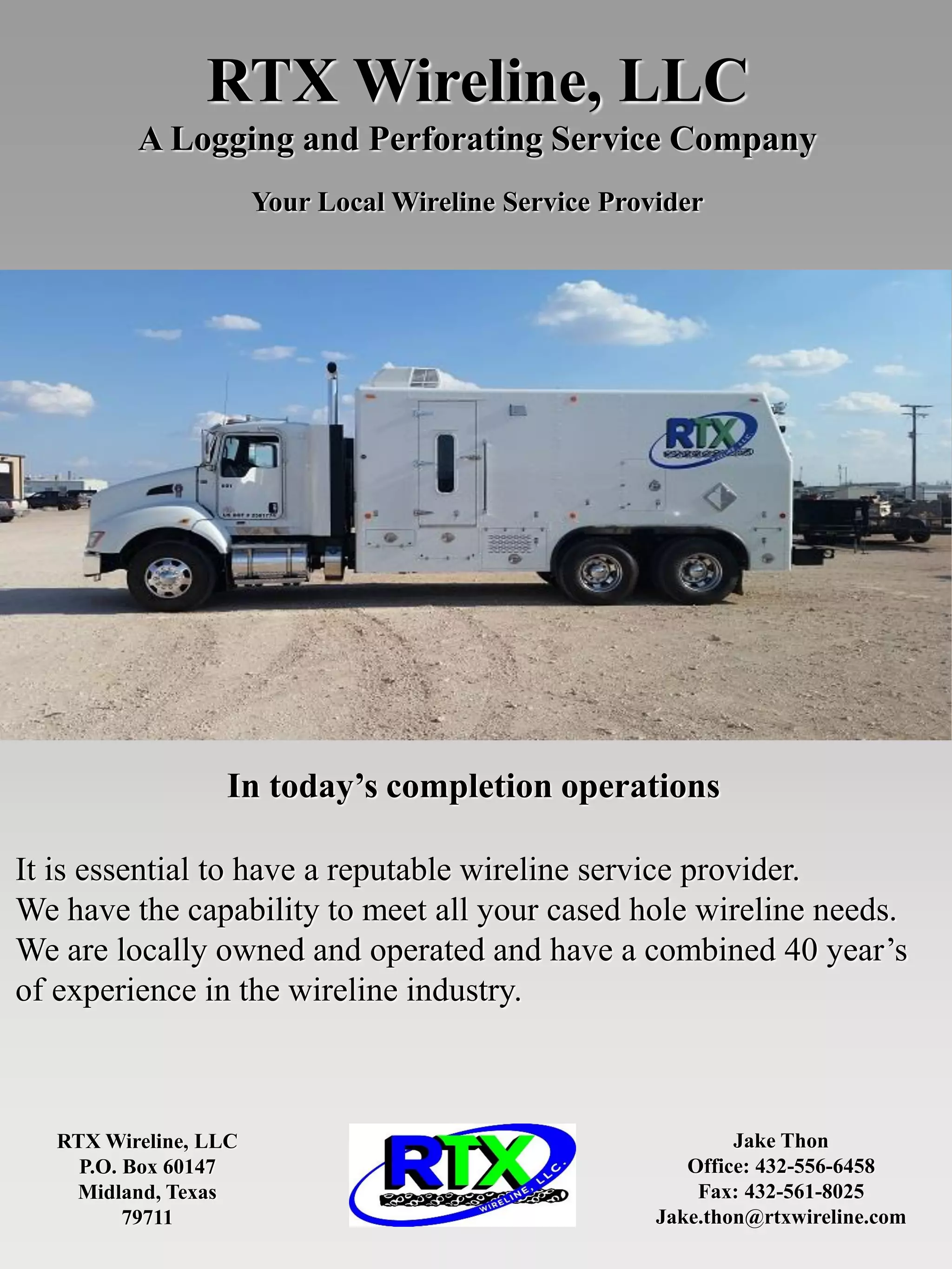 RTX Wireline-9-22-2015 | PDF