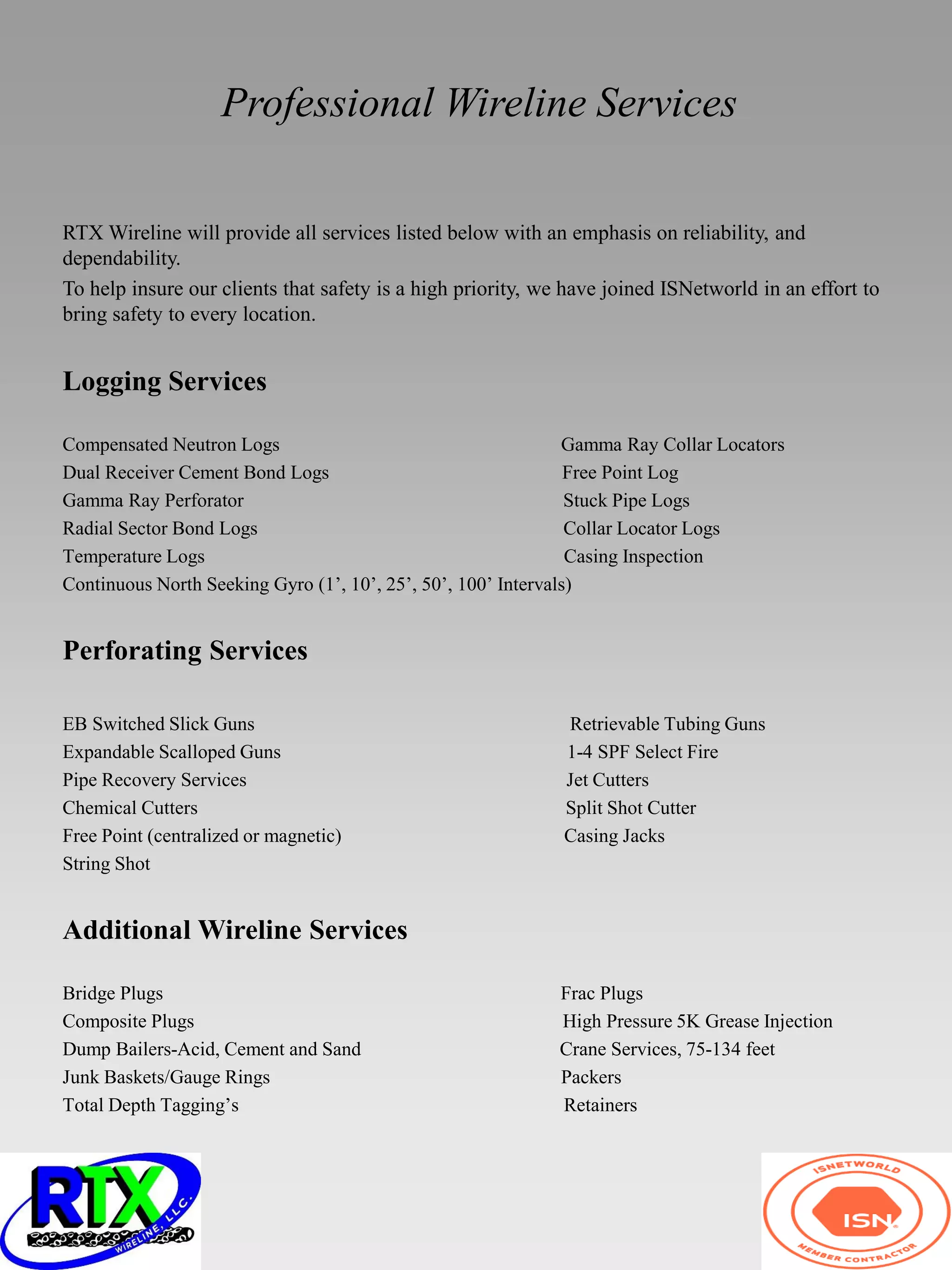 RTX Wireline-9-22-2015 | PDF