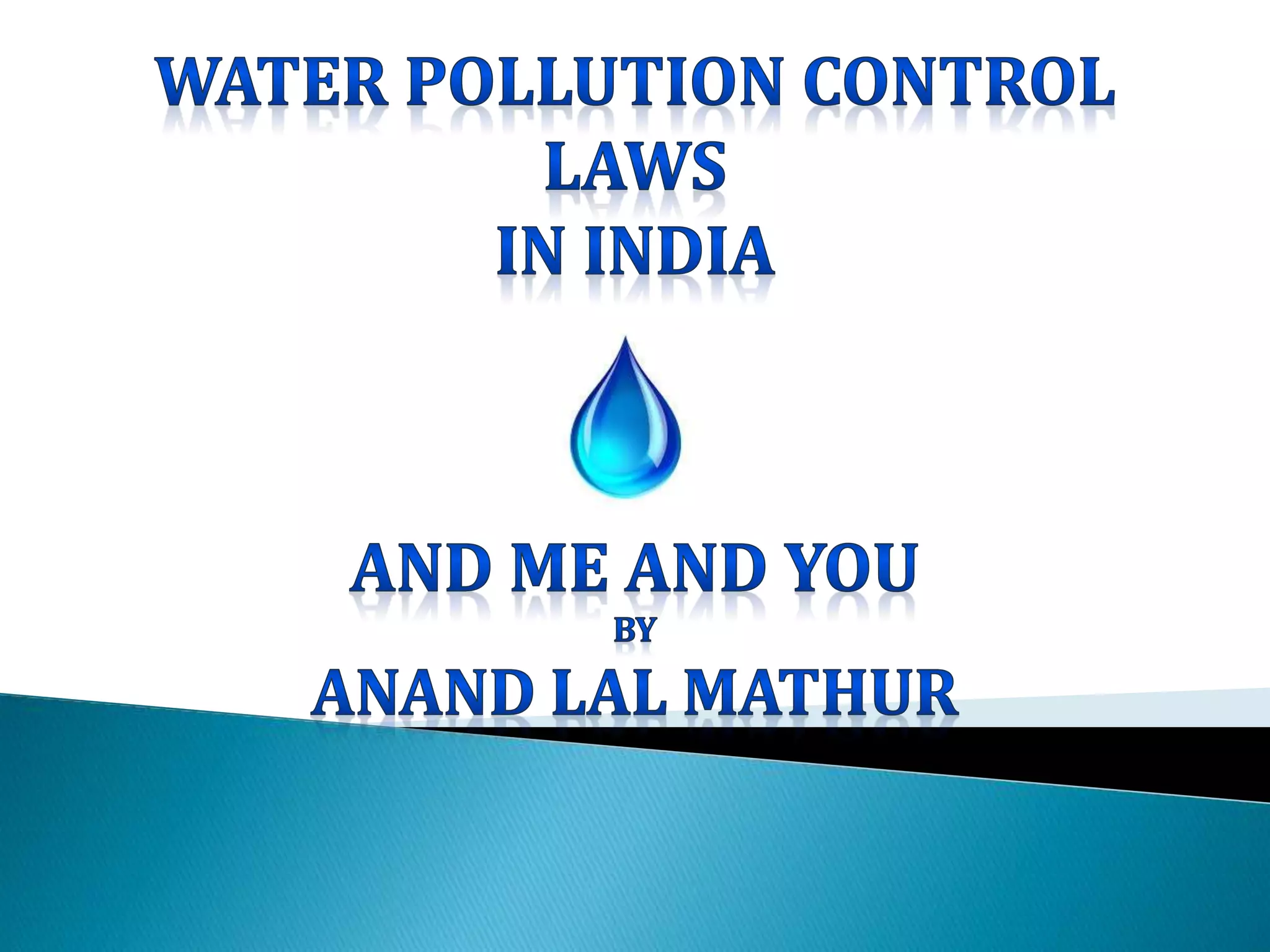 ALM_ Water Pollution Contol Laws | PPT